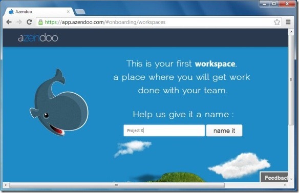 공동 쉬운 Azendoo을 확인하기 위해 프로젝트 및 작업을 구성