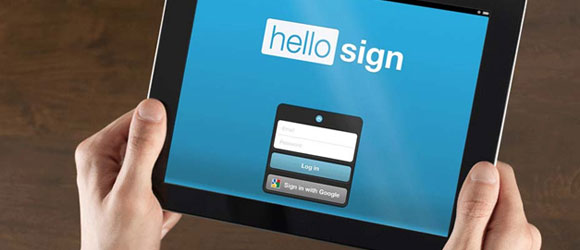 เข้าสู่ระบบนำเสนอ PowerPoint ของคุณกับ HelloSign