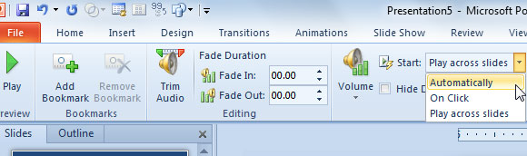 Wie Hintergrundmusik In Powerpoint 2010 Einf gen