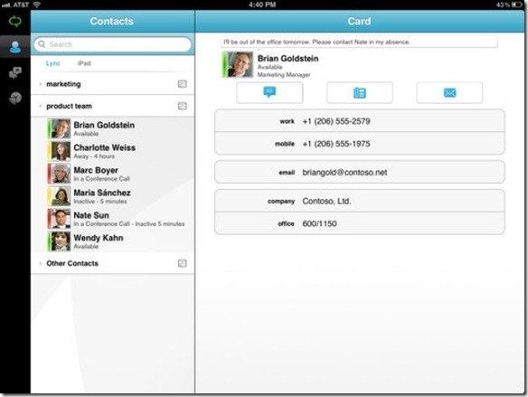 วิธีการดำเนินการประชุมทางโทรศัพท์โดยใช้ Microsoft Lync