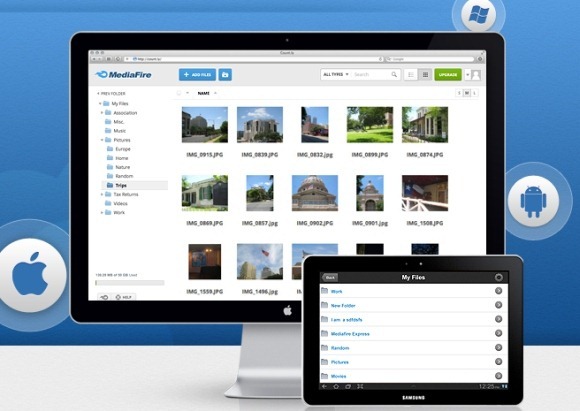 10 บริการที่ดีที่สุดแชร์ไฟล์ออนไลน์