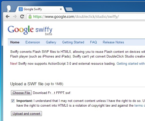 HTML5 형식에 프레지를 변환하는 방법