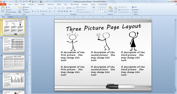 Mengagumkan Whiteboard Template Simbol PowerPoint untuk Presentasi
