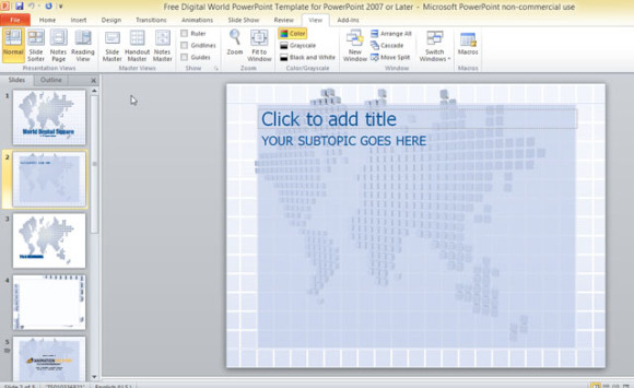 Template Powerpoint 2007 Free