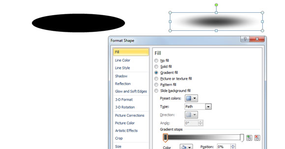 1 분 미만에 파워 포인트 프리젠 테이션을 위해 3D 콘 만들기