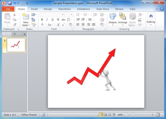 PowerPoint Freccia modelli e clipart per presentazioni