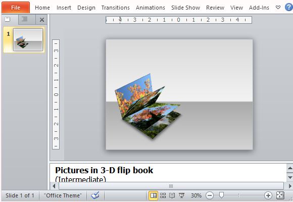 So Erstellen Sie Eine 3D Bilderbuch Flip In Powerpoint so-erstellen-sie-eine-3d-bilderbuch-flip-in-powerpoint