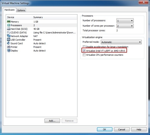 วิธีการติดตั้ง Windows 10 บน VMware