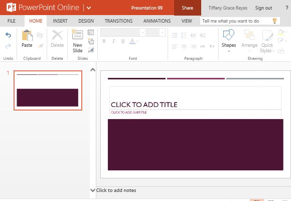 PowerPoint Widescreen 
