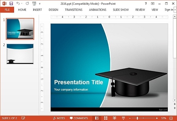 Cel mai bun PowerPoint template-uri gratuite pentru profesori
