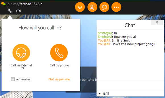 Join.Me: Video Conferencing & Screen Sharing App Untuk Rapat Jarak Jauh
