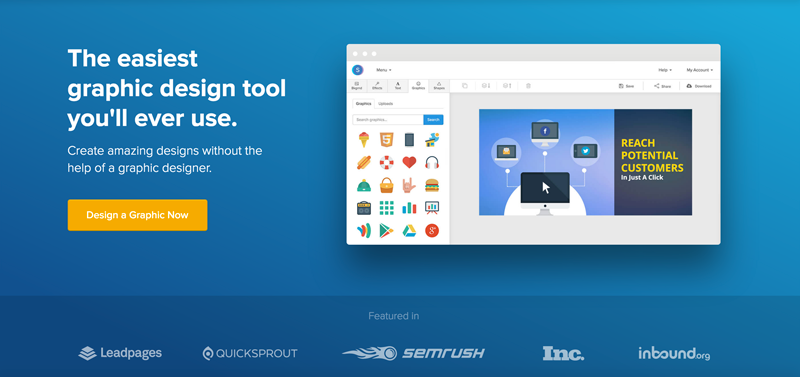 Snappa : 가장 쉬운 그래픽 디자인 도구 누구나 사용할 수있는