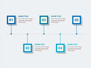 Square-Label-PowerPoint-Template PowerPoint Template Free Download