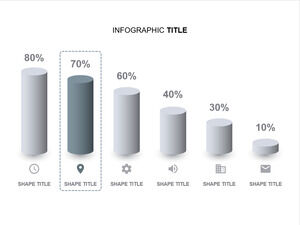 Smart-Cylinder-Graph-PowerPoint-템플릿파워 포인트 템플릿 무료 다운로드