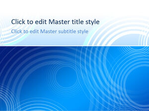 無料ブルーPPTテンプレートPowerPointテンプレート無料ダウンロード