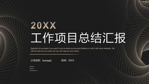 Laporan Ringkasan Pekerjaan Proyek Black Gold Wind dengan Rotating Line ...