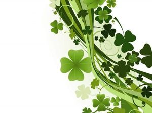 Lucky Clover PPT Background PowerPoint Templates Free Download