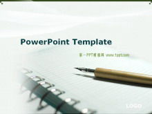 Pena notebook latar belakang pendidikan belajar download template PPT ...